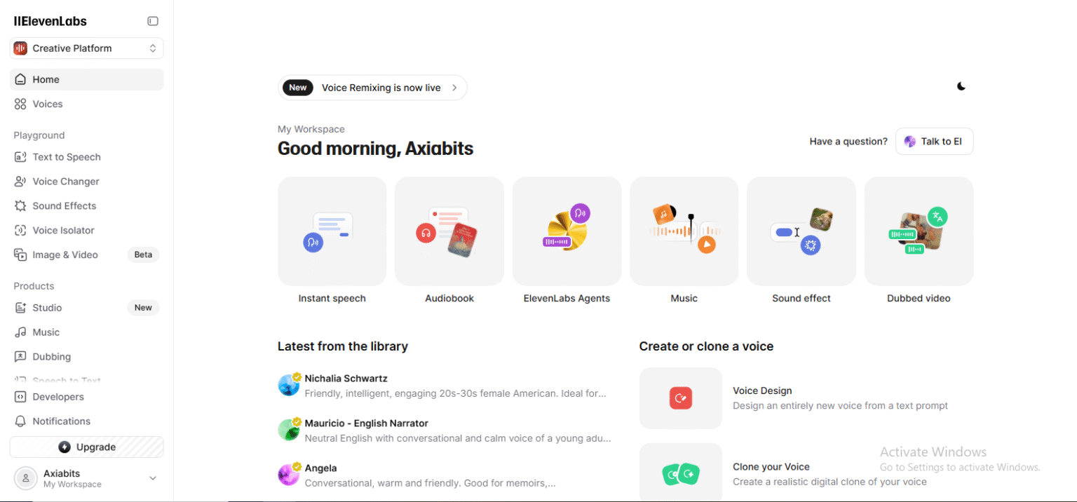 How To Get ElevenLabs API For Python In 2025 – AxiaBits | Unlocking Limitless Creativity ...